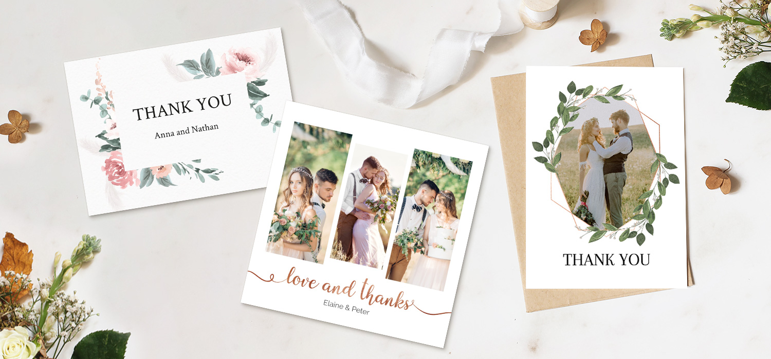Engagement Thank You Note Wording DIY Thank You Card Template, Wedding
