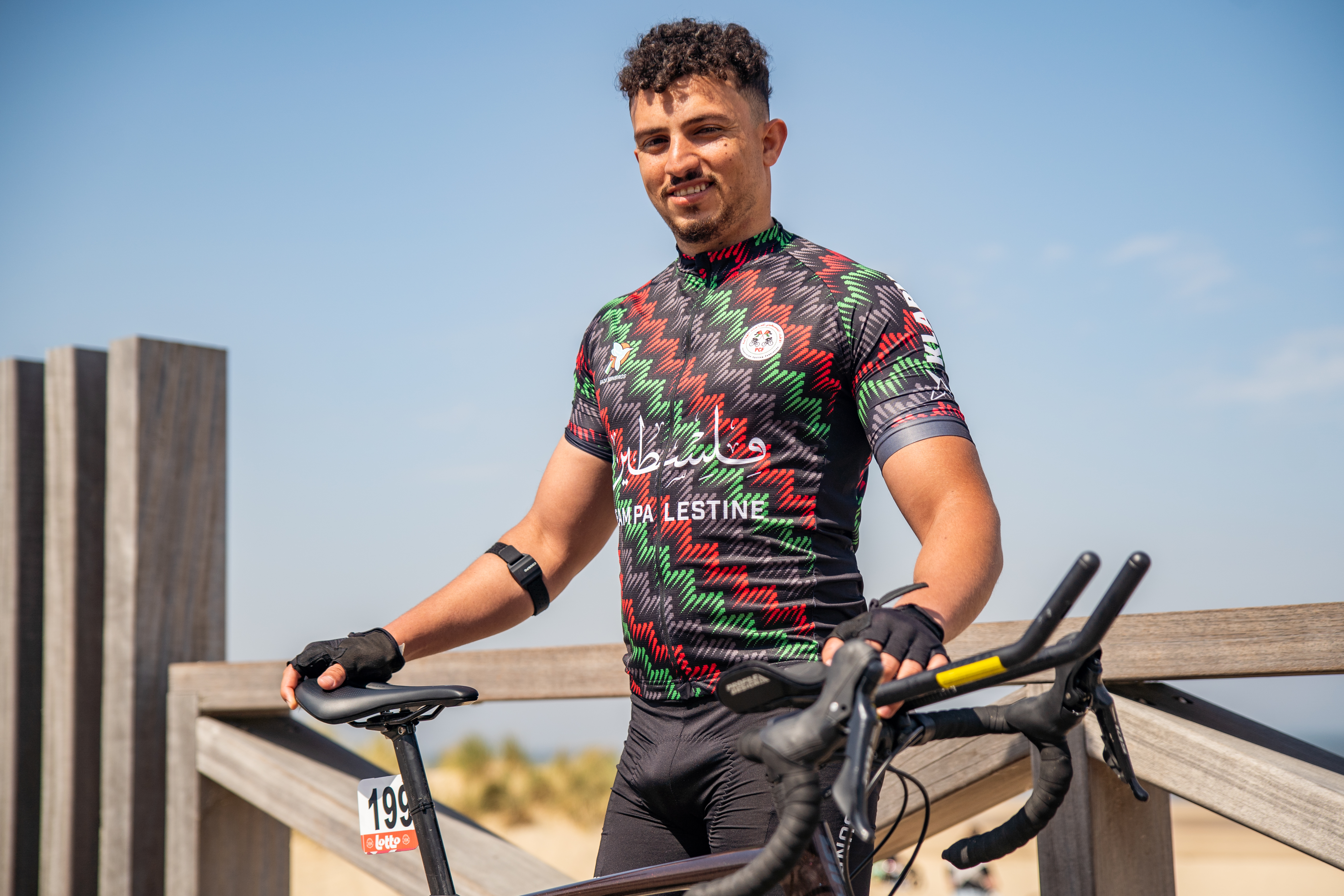 Shop the Team Palestine Cycling Shirt | KLABU