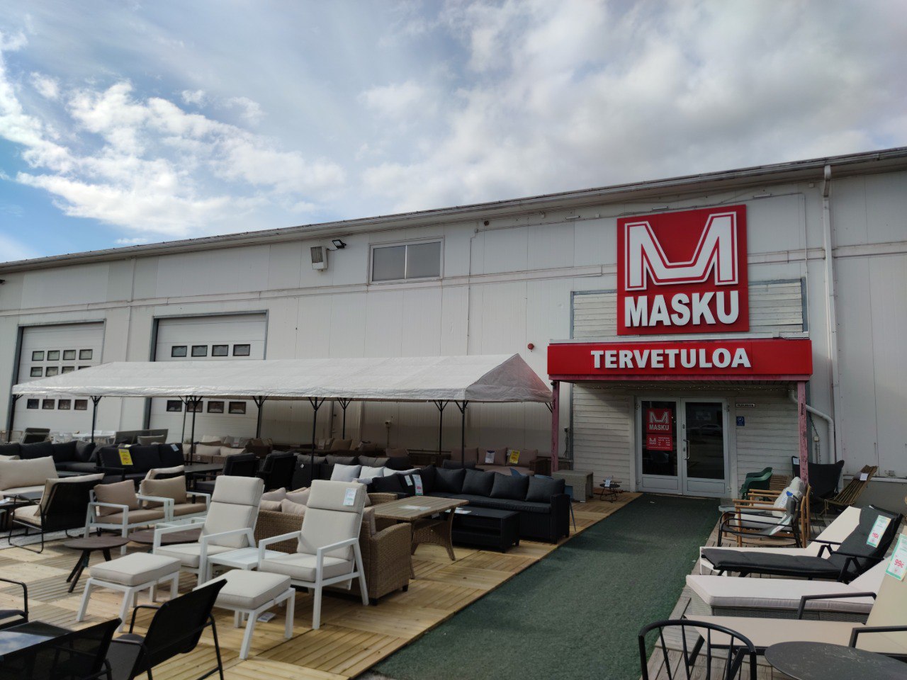 Huonekaluliike Masku – Porin myymälä / Masku.com