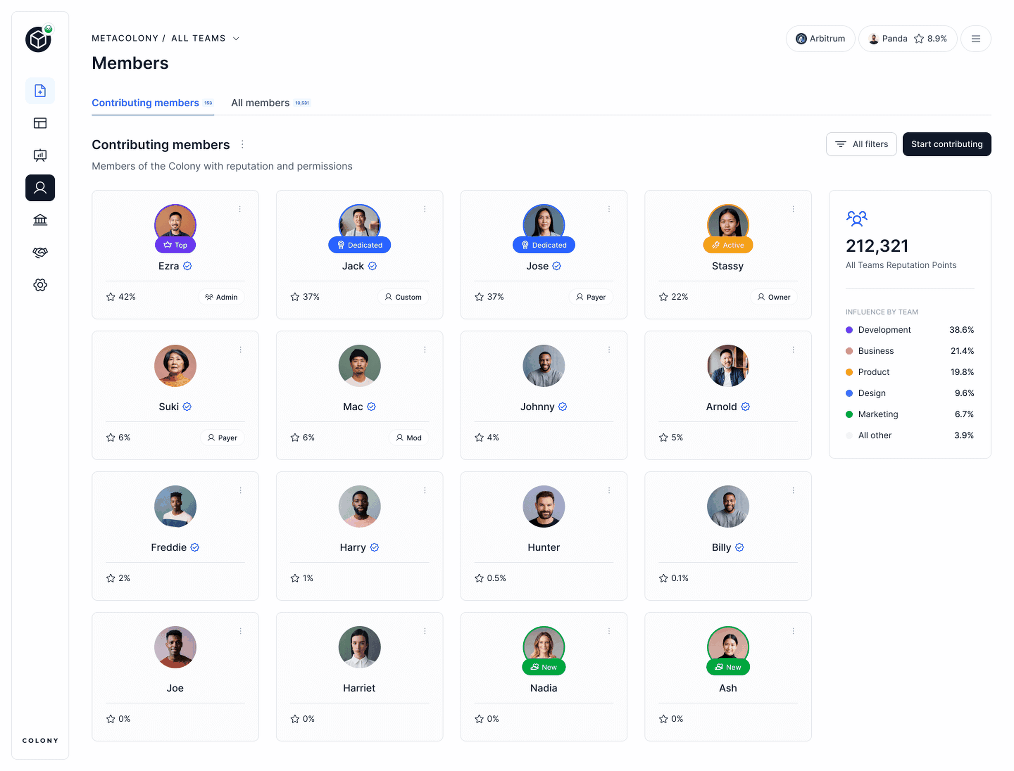 UX and UI Overhaul of Blockchain's App | Colony Case Study by Pagepro