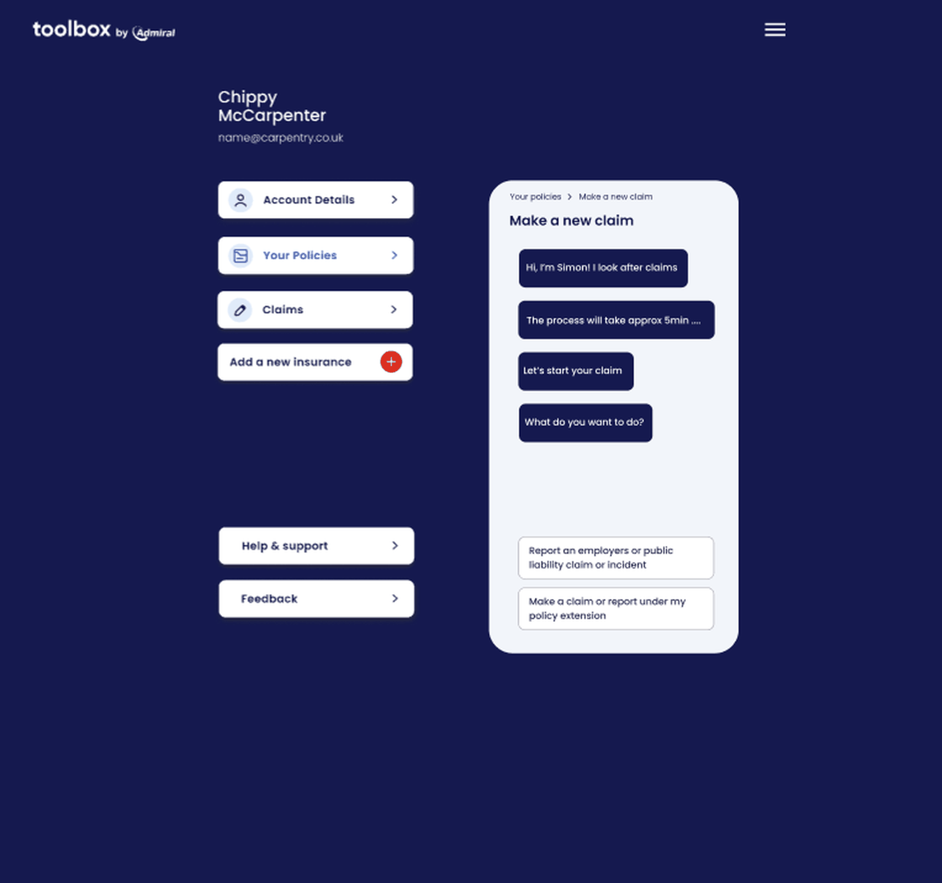 Front-end Development for Toolbox by Admiral | Case Study by Pagepro
