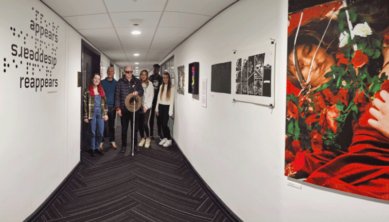 Visual Communication students collaborate with writer Roger Cowell ...