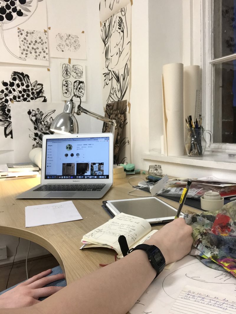 Textile Design graduate launches exhibition after Funded Studio Space ...