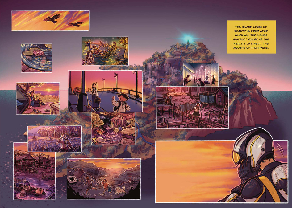 Concept Art Comic DC Comics Turns The Iconic Bat Family Into Gnarly