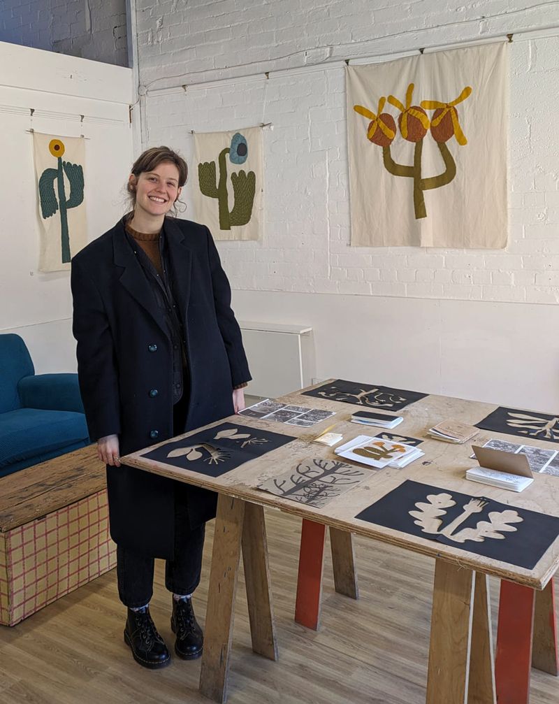 Textile Design graduate launches exhibition after Funded Studio Space ...