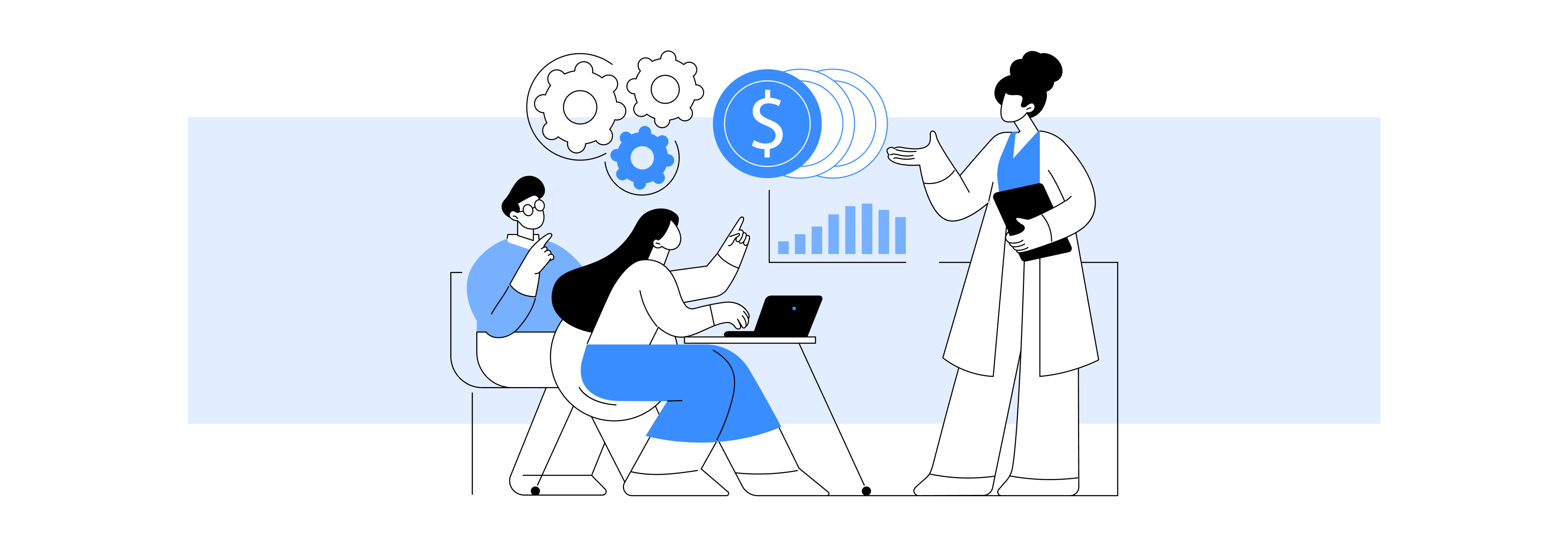 A graphic depicting students learning about money | Raisin