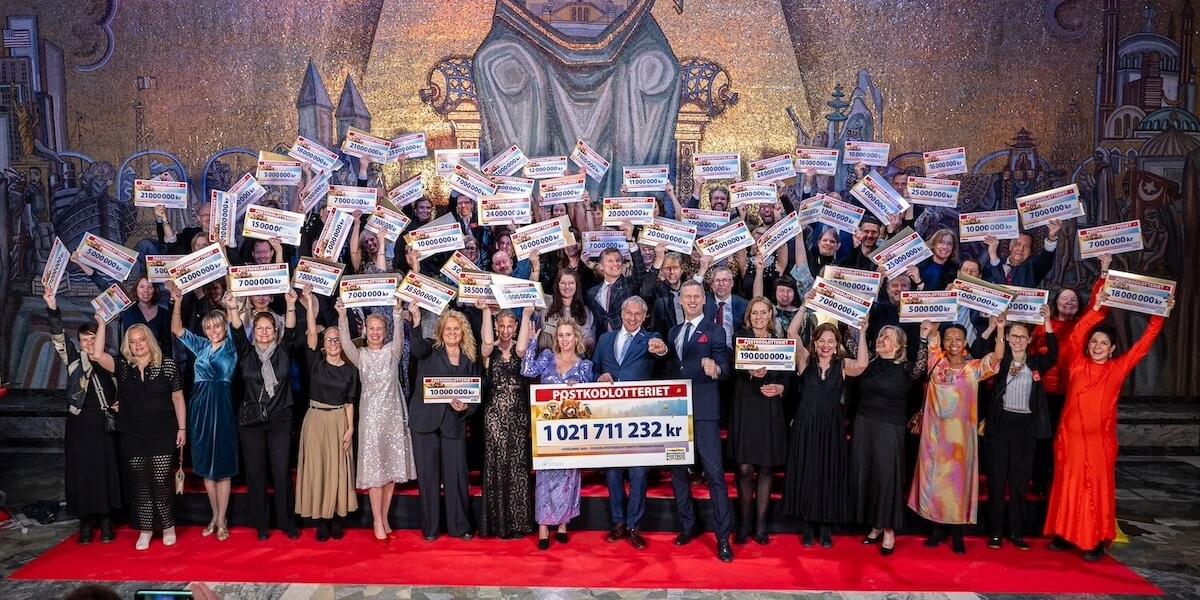 Over SEK 1 billion to charities at Swedish Postcode Lottery Charity ...
