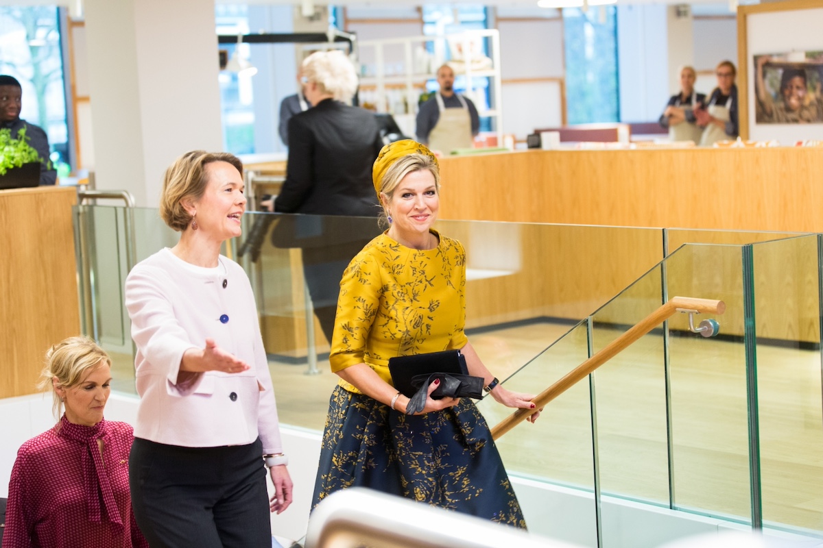 Queen Máxima opens new sustainably renovated office