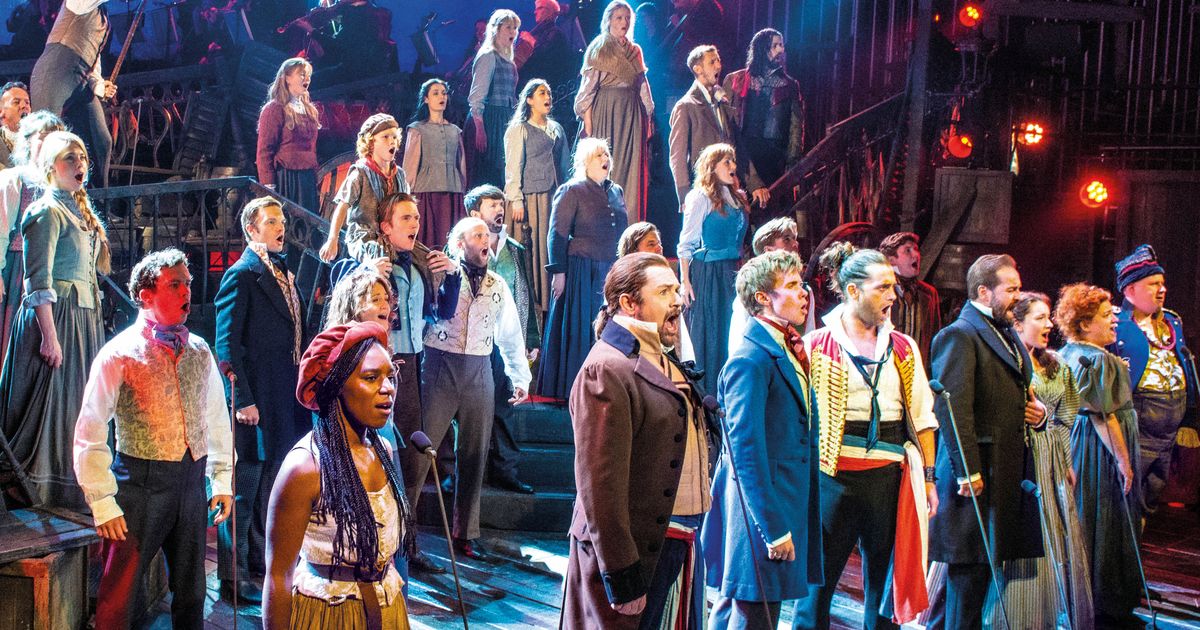 Production Park — Les Misérables cast and crew gather at Production ...
