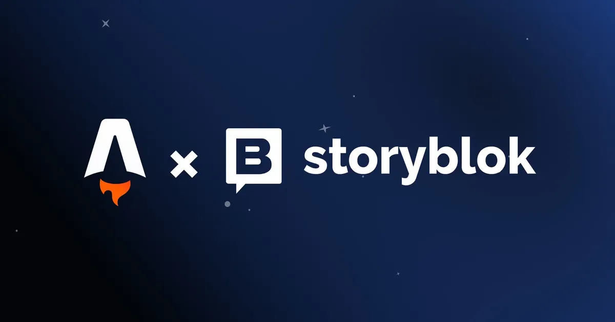Astro + storyblok (how we built this site)