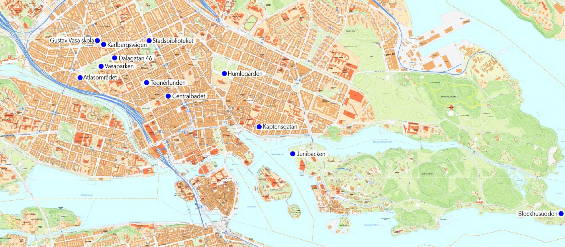 Astrid Lindgrens Stockholm - Astrid Lindgren