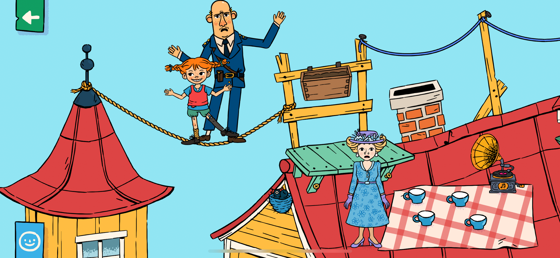 Pippi Longstocking's World - game for mobile and tablet - Astrid Lindgren