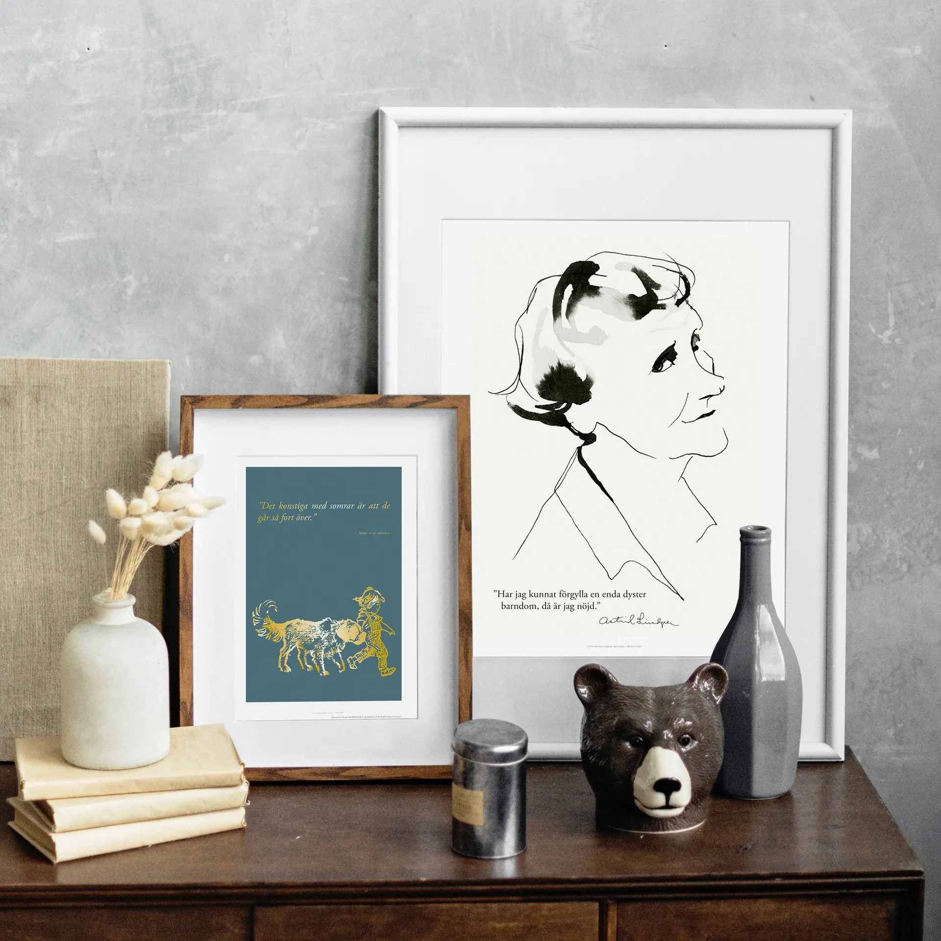 Poster Emil in Lönneberga - Matboden - Astrid Lindgren