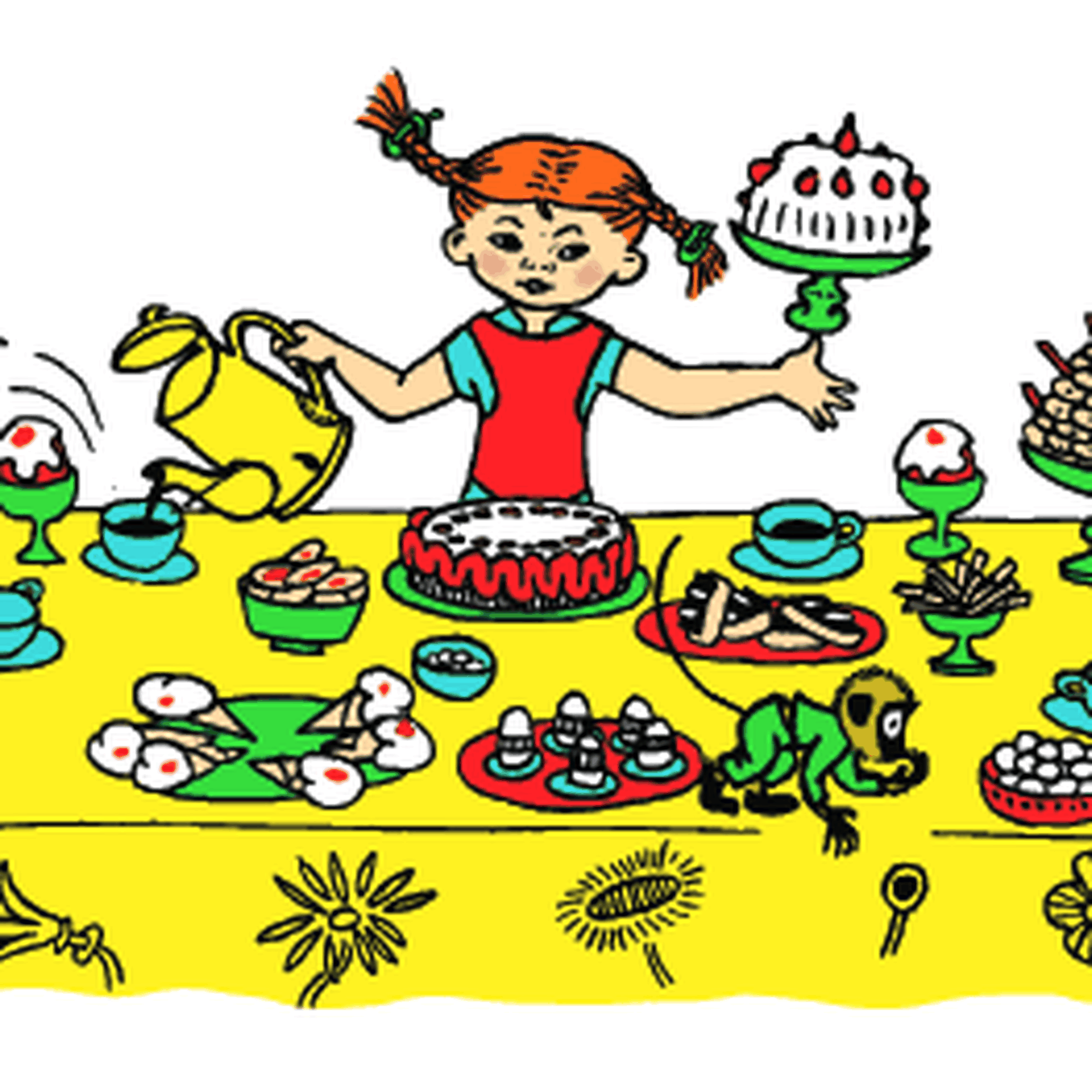 Pippi Långstrump - Lek och pyssla - Astrid Lindgren