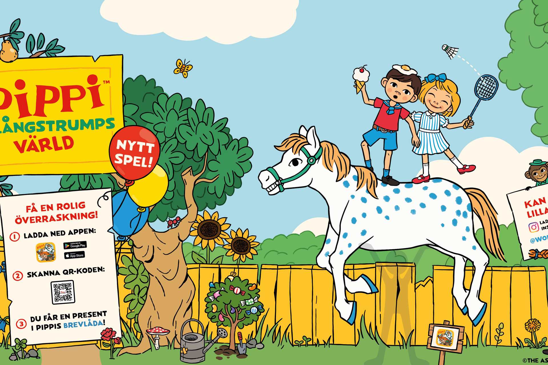 Pippi Långstrump 80 år - Astrid Lindgren