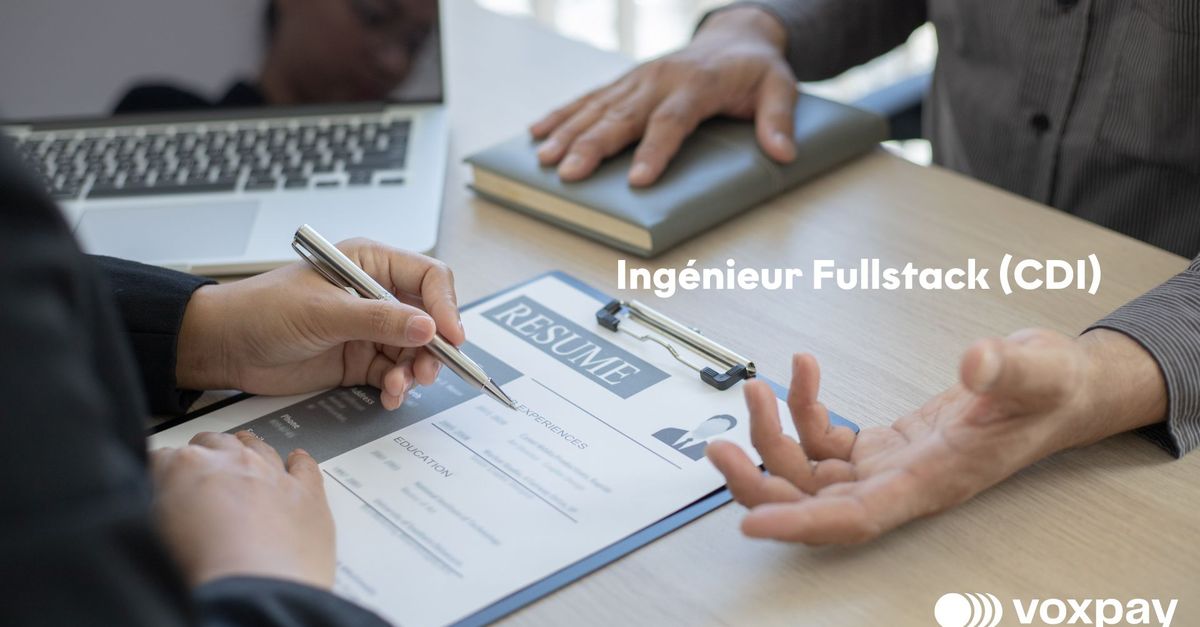 Ingénieur Fullstack (CDI)