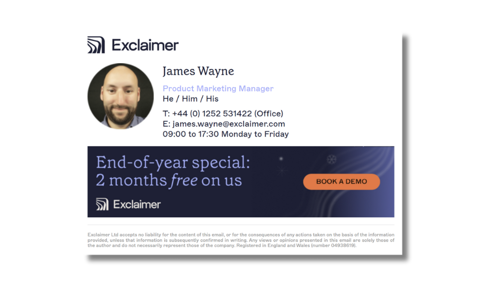 Exclaimer Seasonal Email Signatures Boost Engagement by 5%