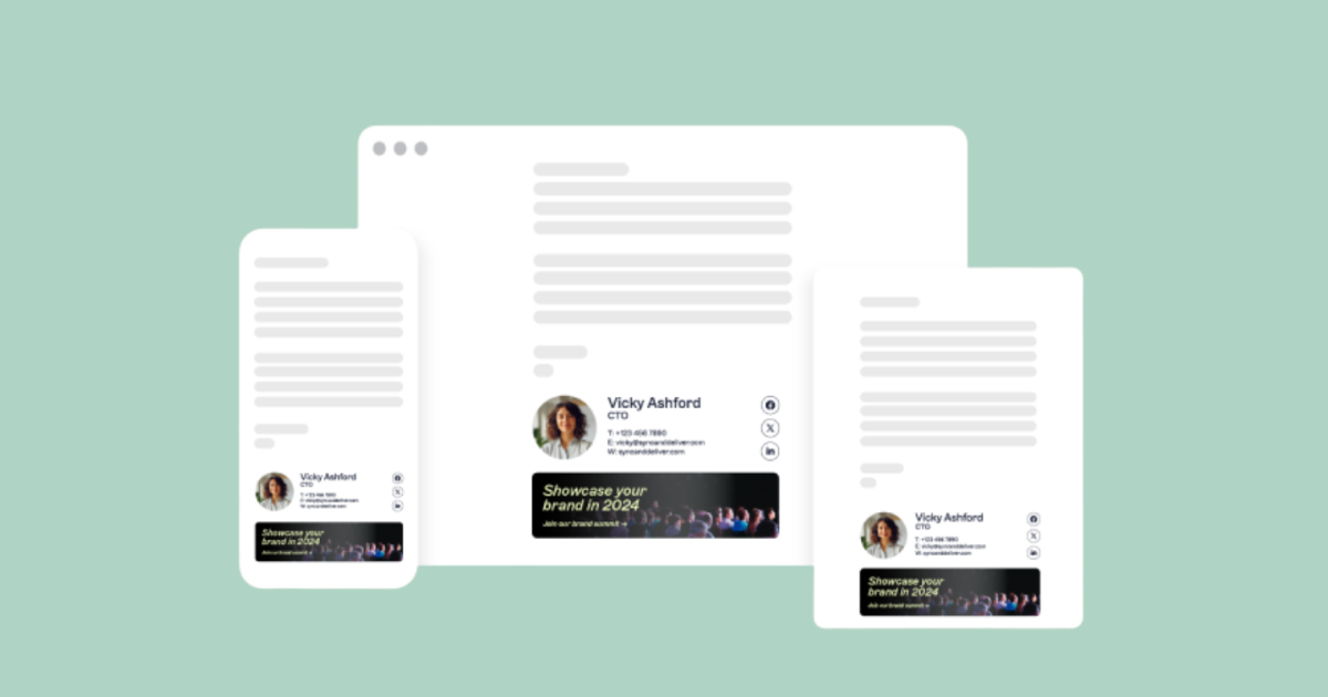 Branding at Scale: Multi-Brand Email Signature Control