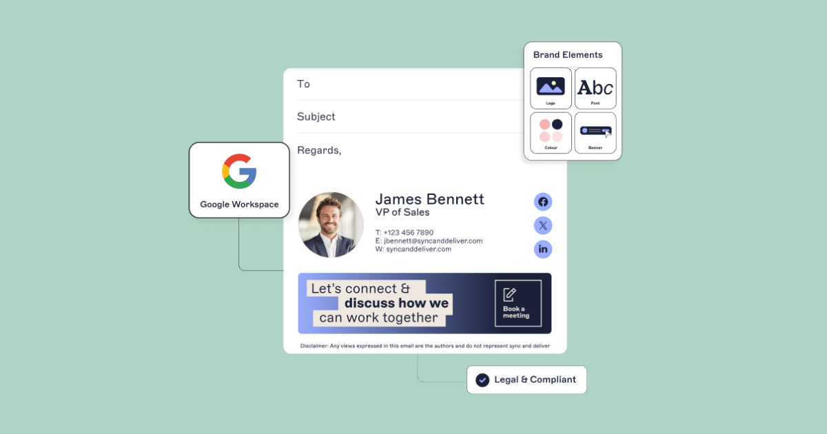 How to Create a Google Workspace Email Signature | Exclaimer