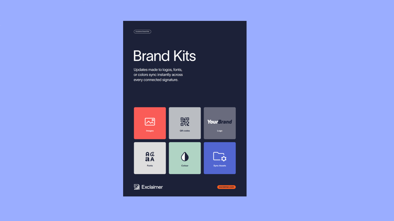 Brand Kits Overview: Centralized Brand Control | Exclaimer