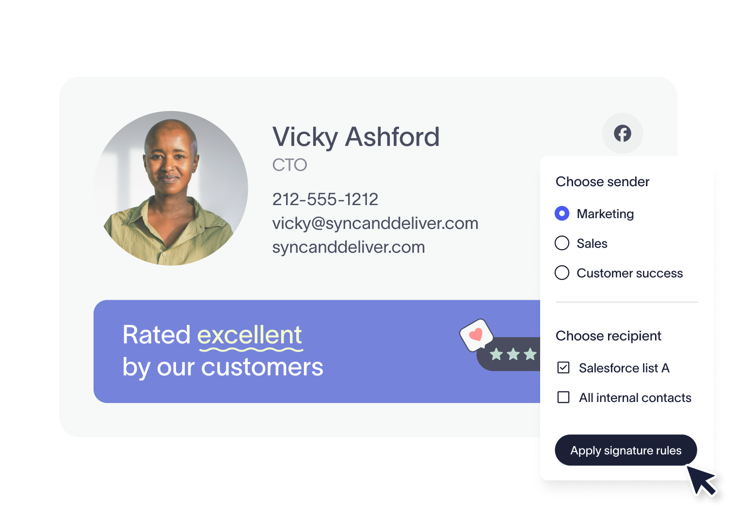 Drag and Drop Email Signature Editor | Exclaimer