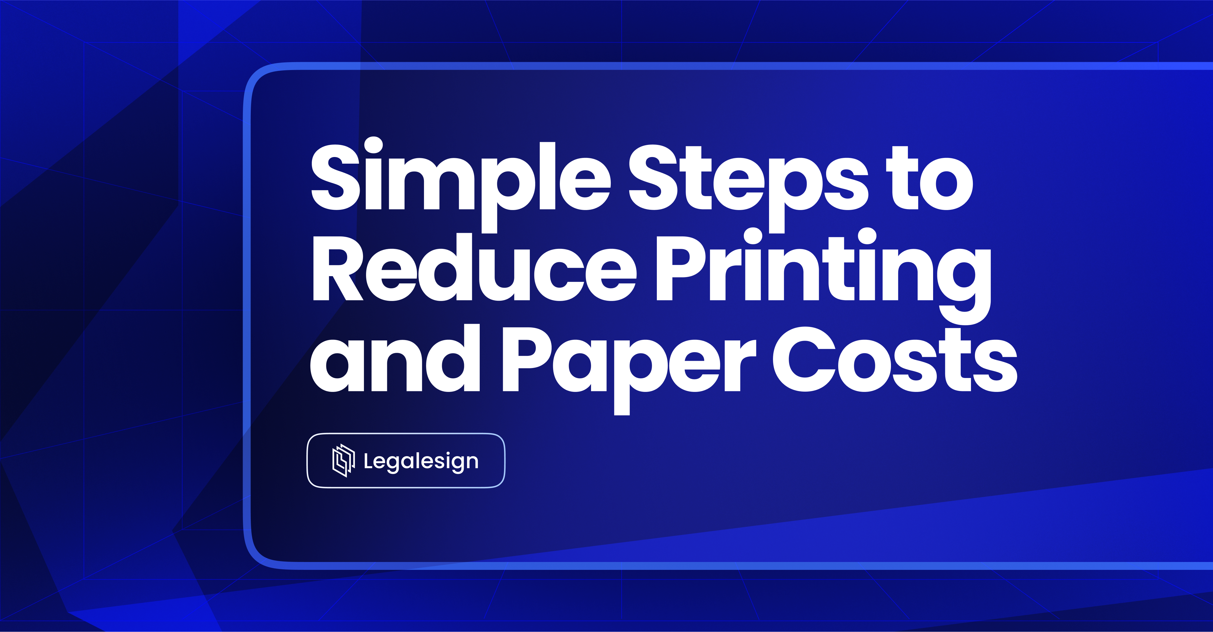 How to cut paper and print costs for your business