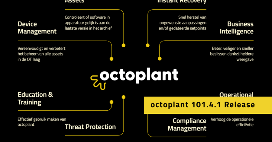 Download octoplant via update beschikbaar