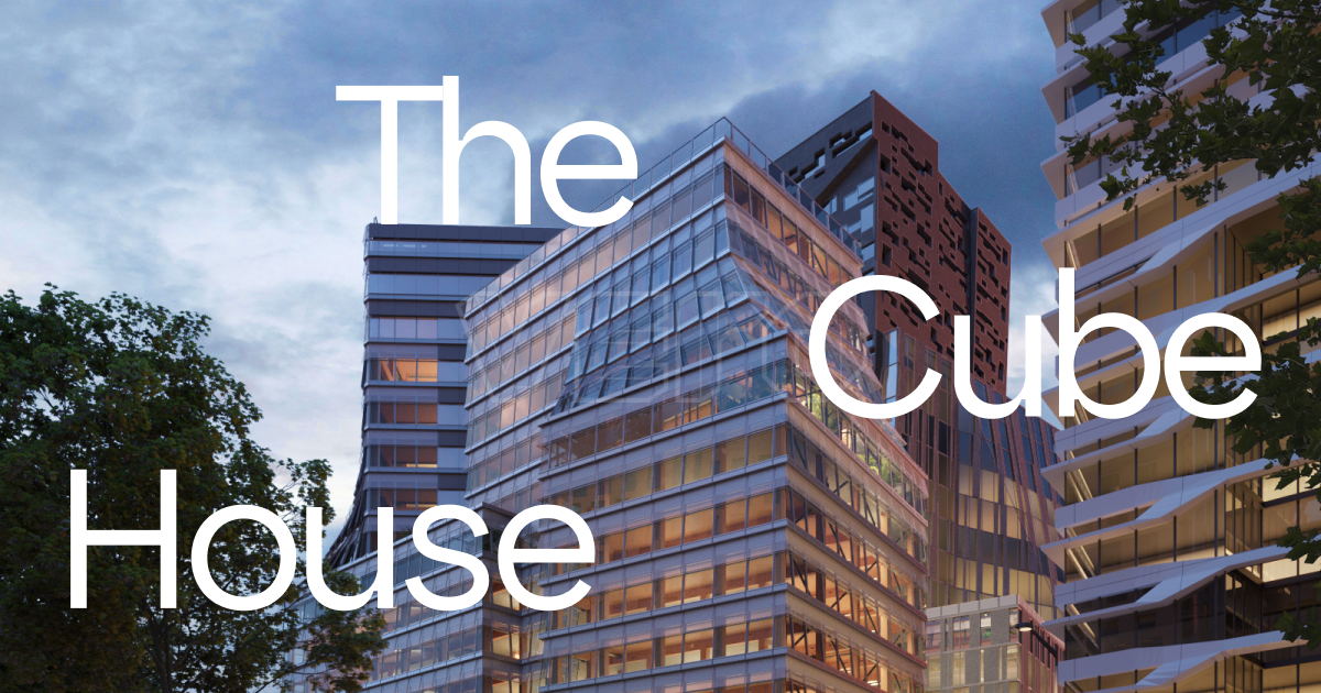 The CubeHouse · Creating New Dimensions · The CubeHouse