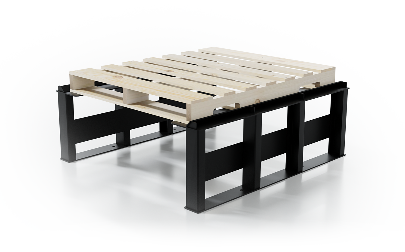 Optimize your logistics game with the Hyperion Pallet Stand