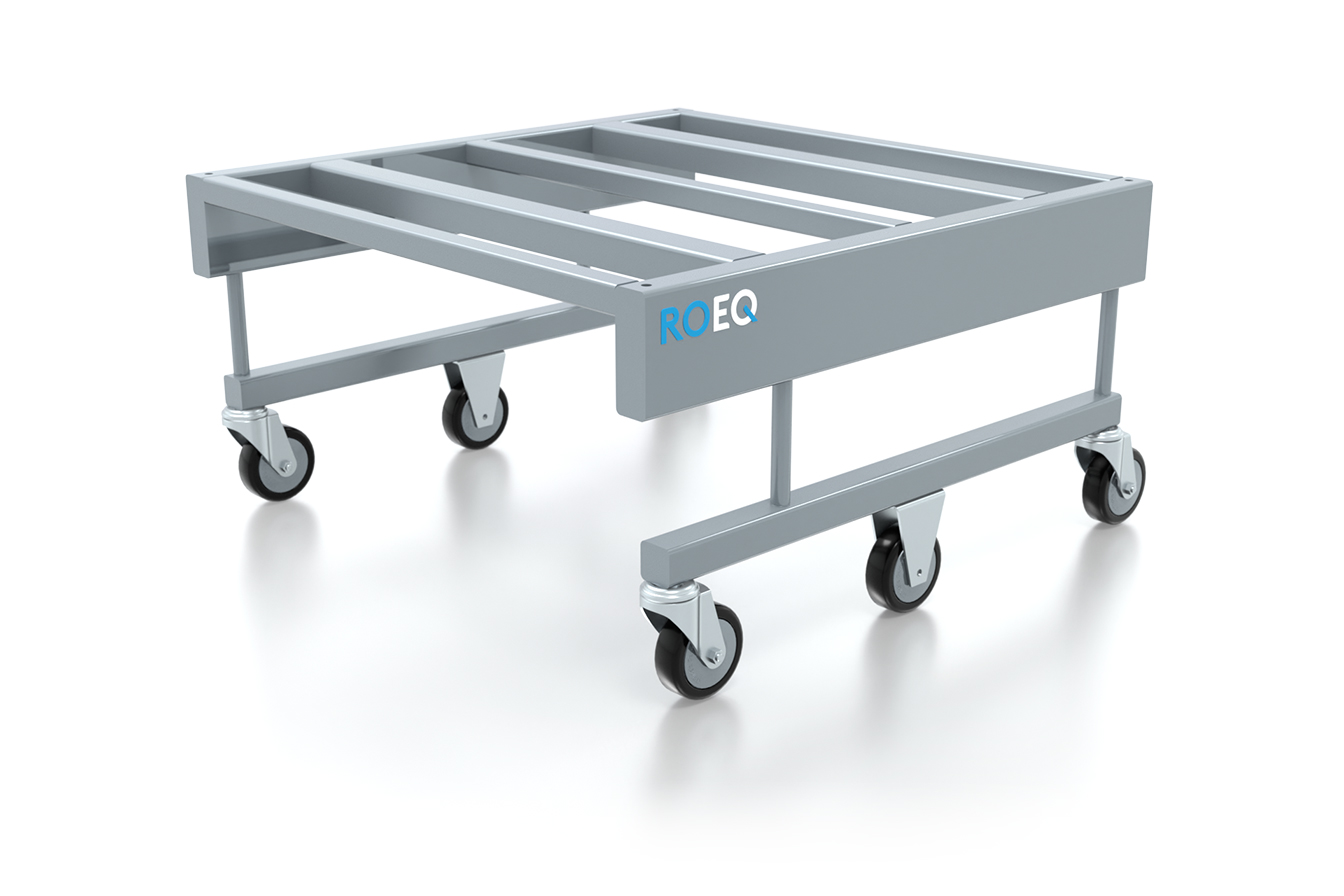 Easy manual maneuvering and safe operation, all in one cart