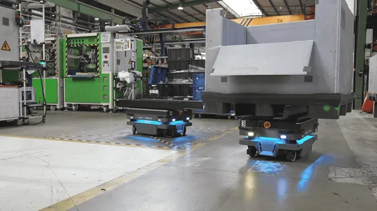 AMRs Automating Waste Disposal for Efficiency and Safety