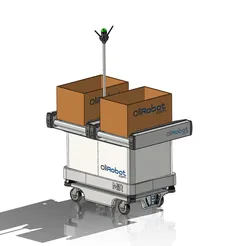 Small robot, big impact: Dual conveyor boosts your material flow.