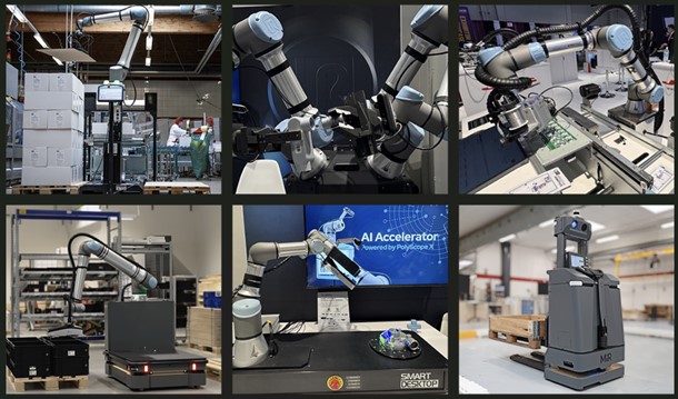 UR and MiR showcase AI Automation Solutions at Automate 2025