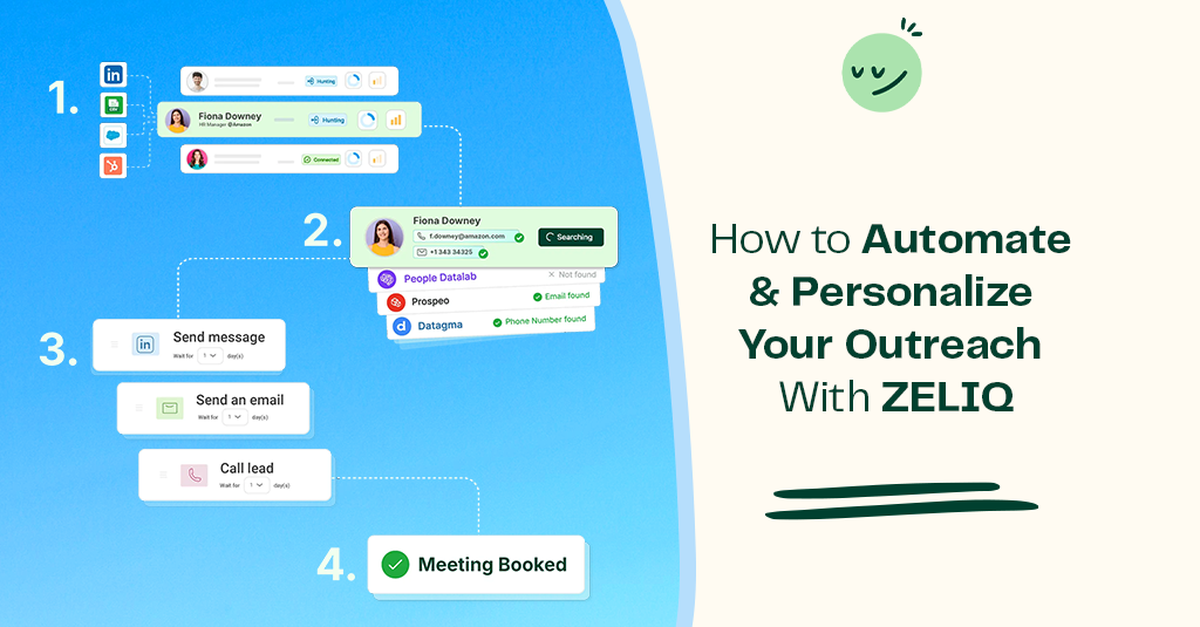 How to Automate and Personalize Your Outreach With ZELIQ
