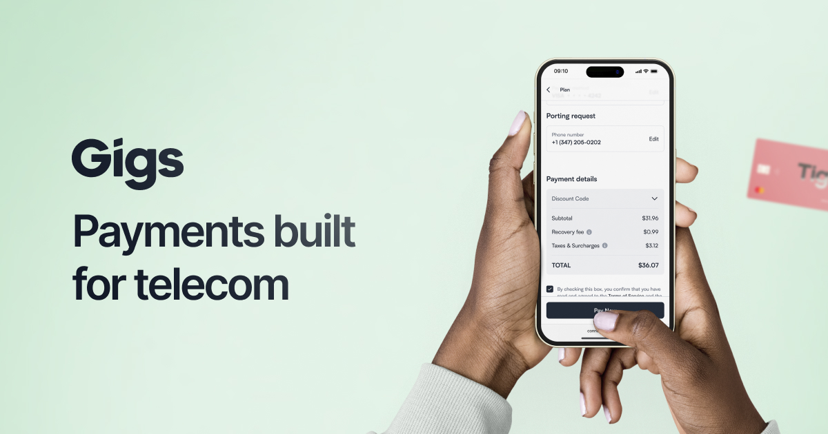 Payments built for telecom