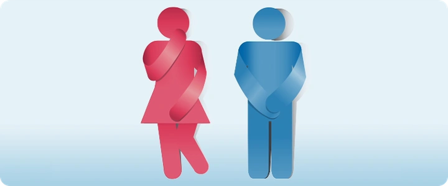 Die Stufen von Inkontinenz