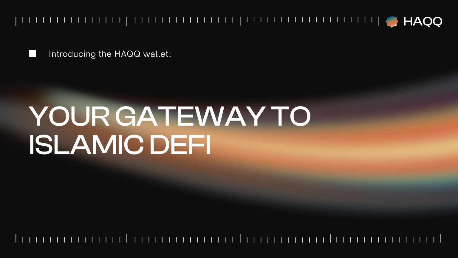 Introducing the HAQQ Wallet: Your Gateway to Islamic DeFi | Blog | HAQQ ...