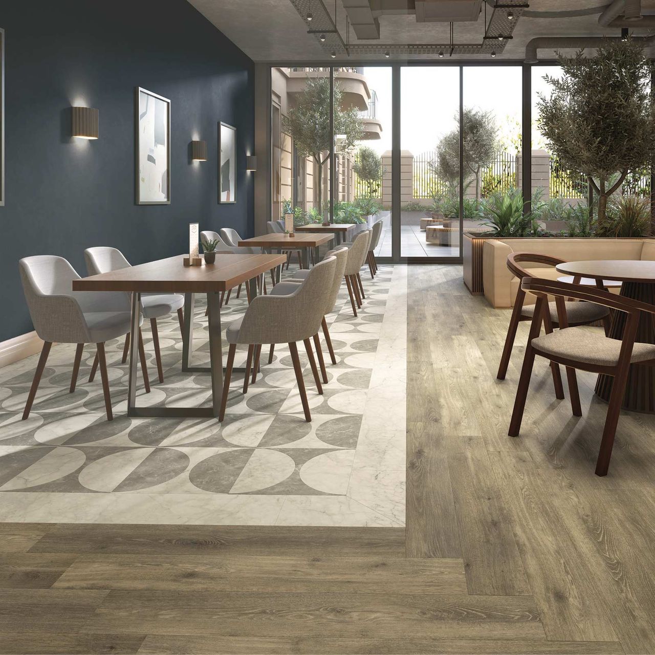 Grigio Classic Marble AR0SCA37 | Commercial LVT Flooring from the ...