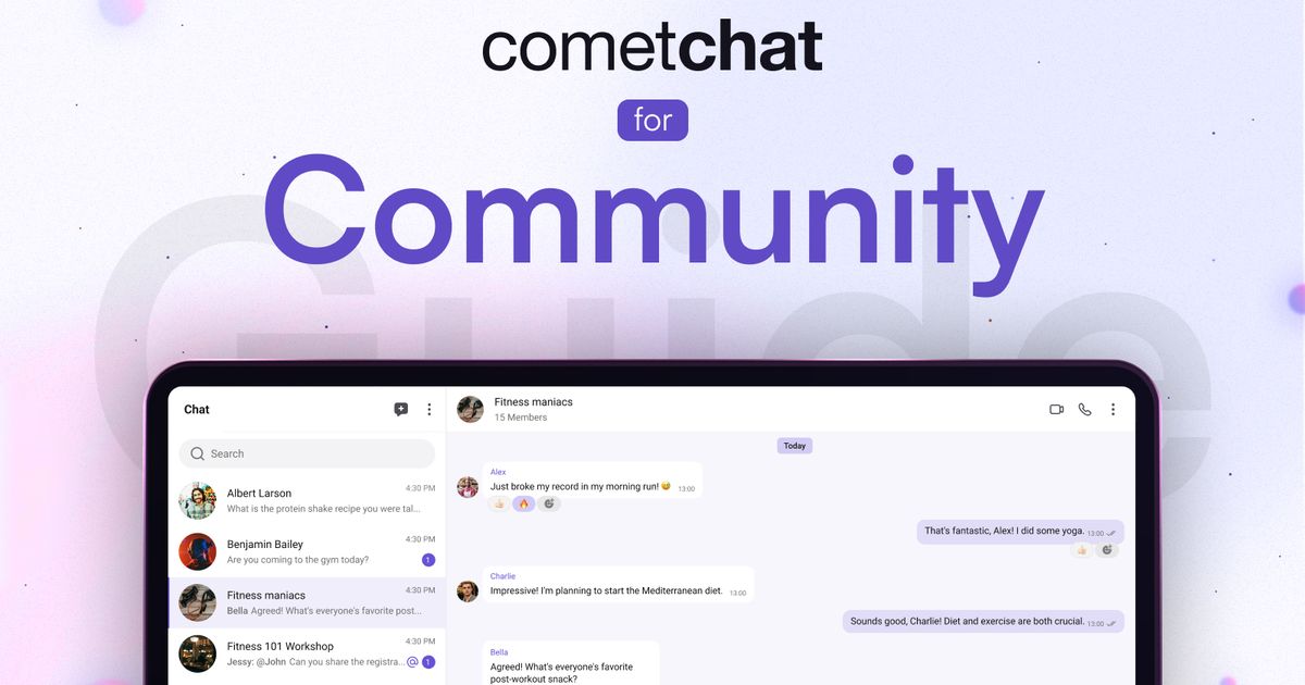 Setting Up Community Chat with CometChat