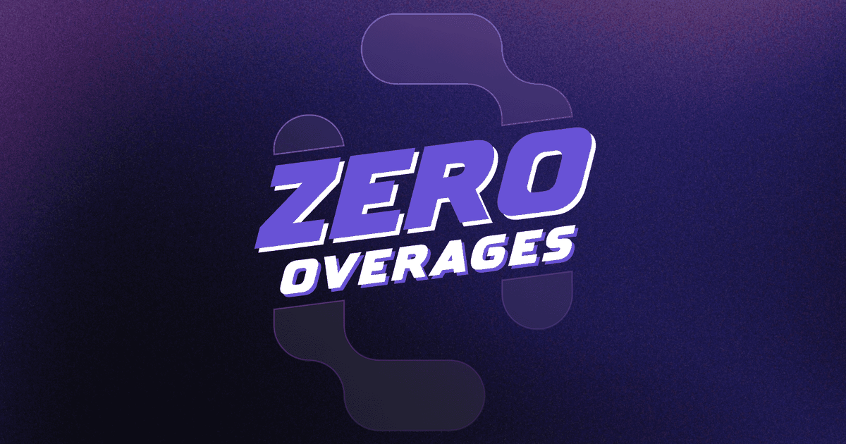 Introducing Zero Overages: Predictability You Can Count On