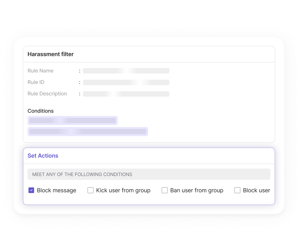 Automated Chat Moderation with AI-Powered Content Filter