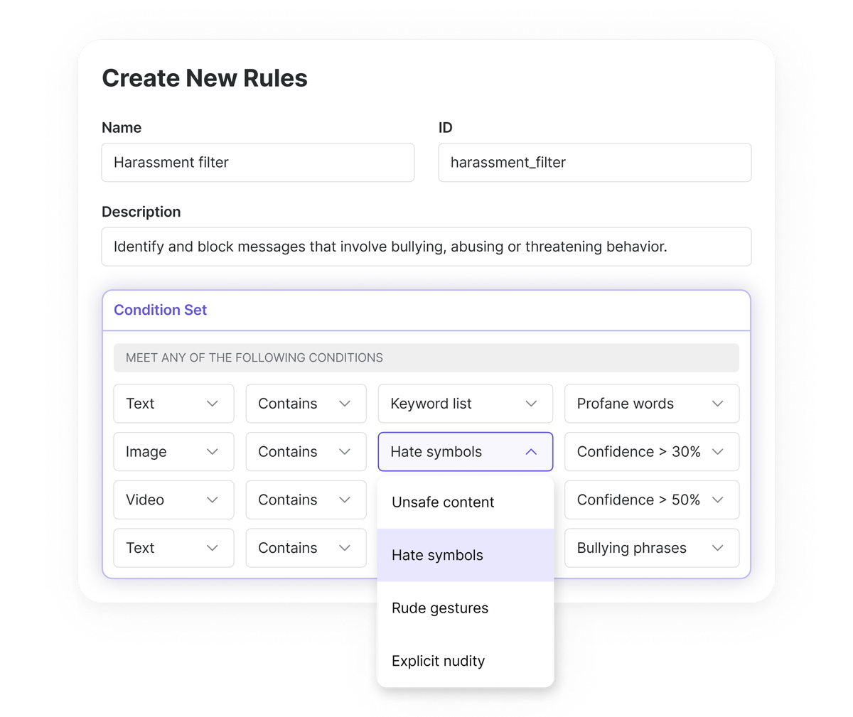 Automated Chat Moderation with AI-Powered Content Filter