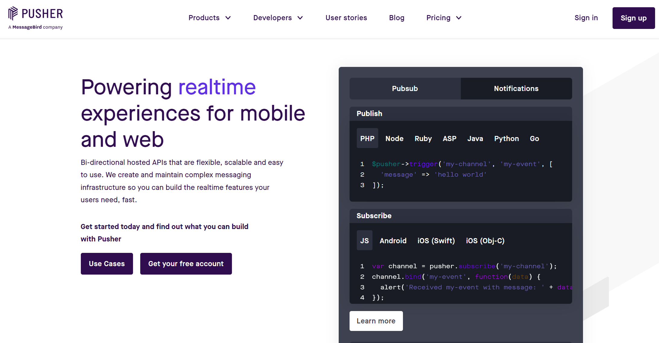 Socket.IO Alternatives