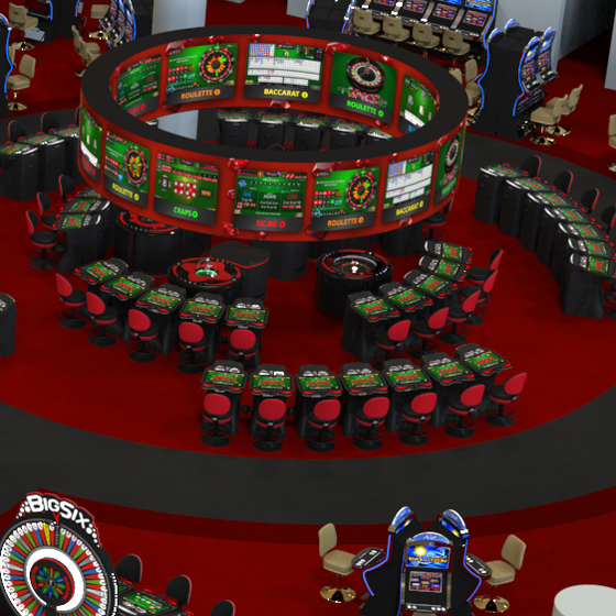 Interlock's Pulse Arena Video Walls | Interblock Luxury Gaming Products