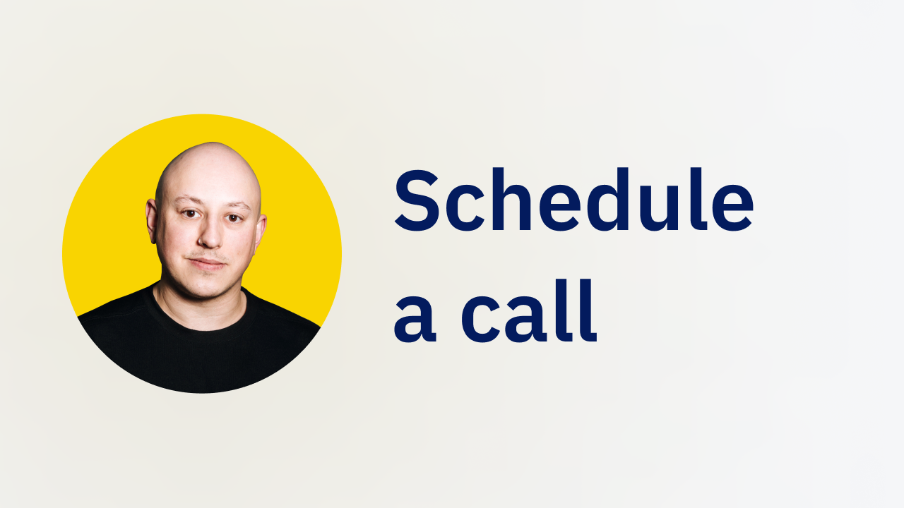Schedule a call | take it agency