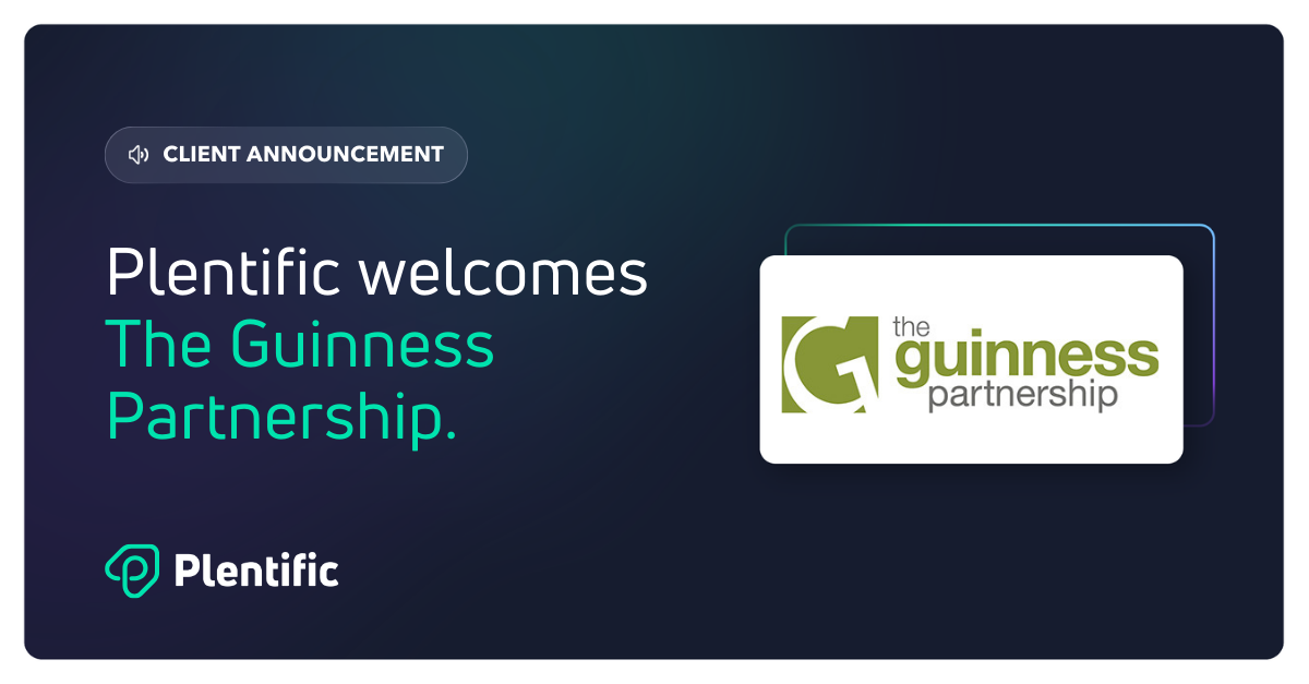 Plentific welcomes The Guinness Partnership onto its real-time property ...