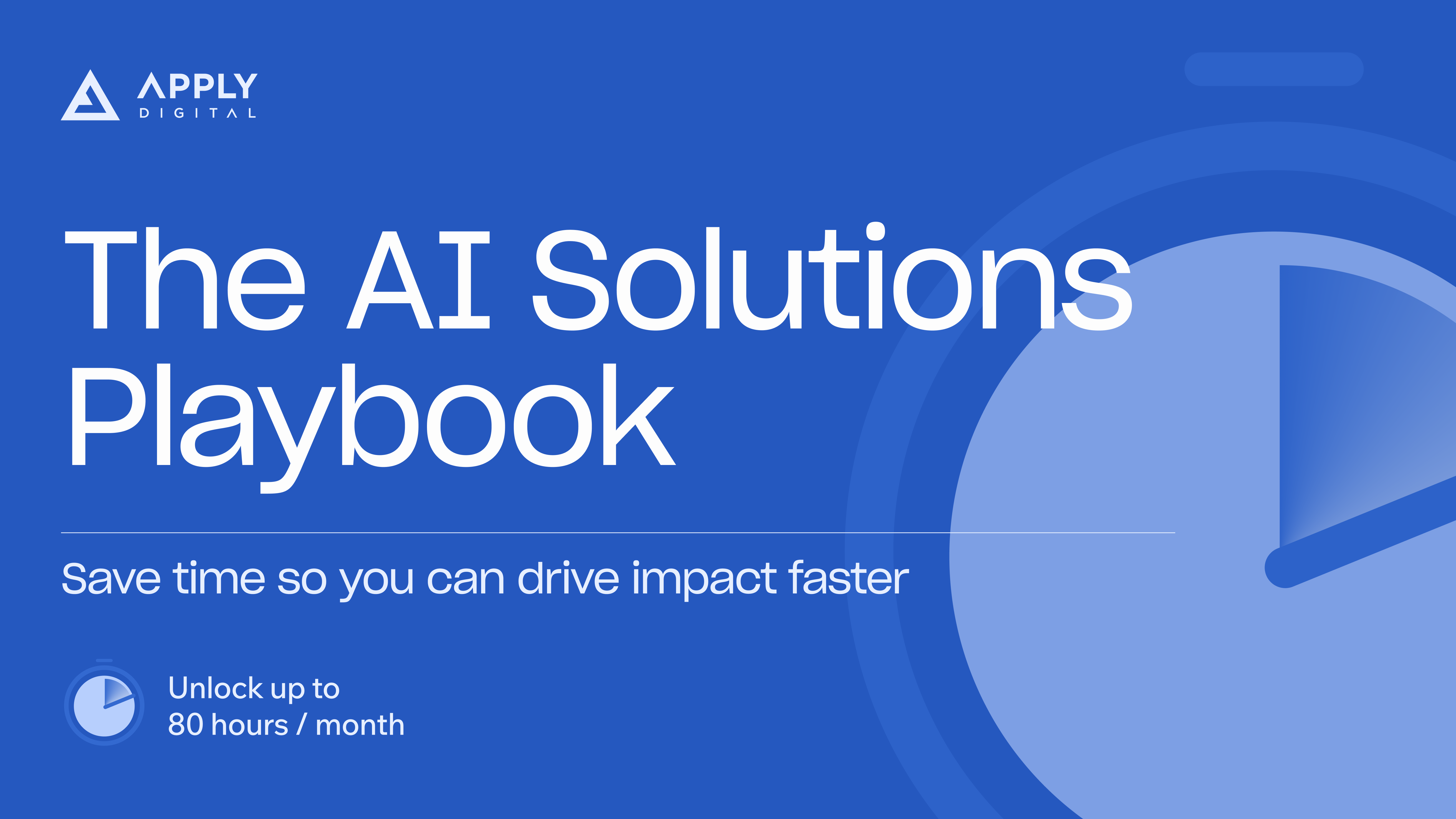 The AI Solutions Playbook