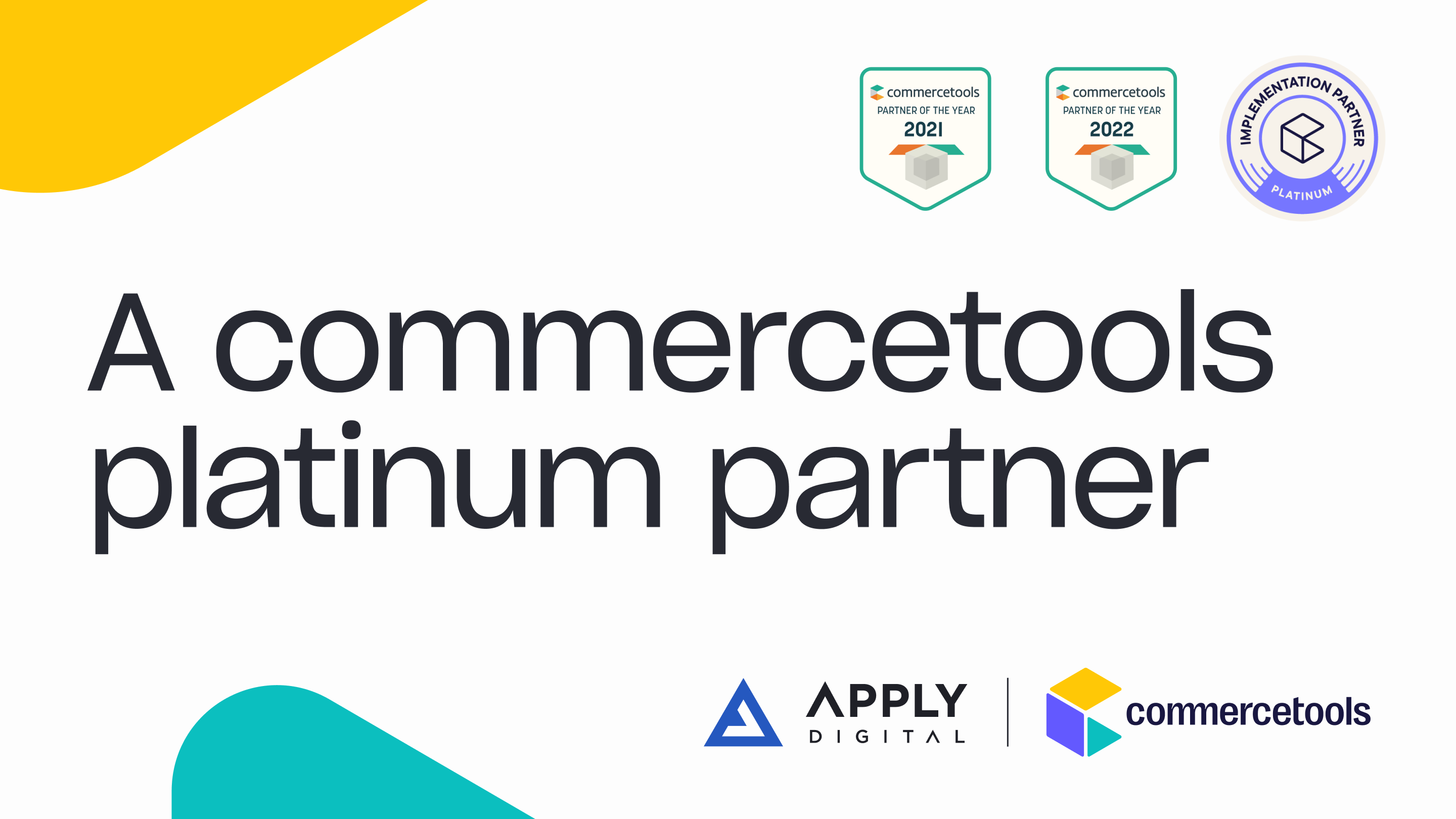 A commercetools platinum partner