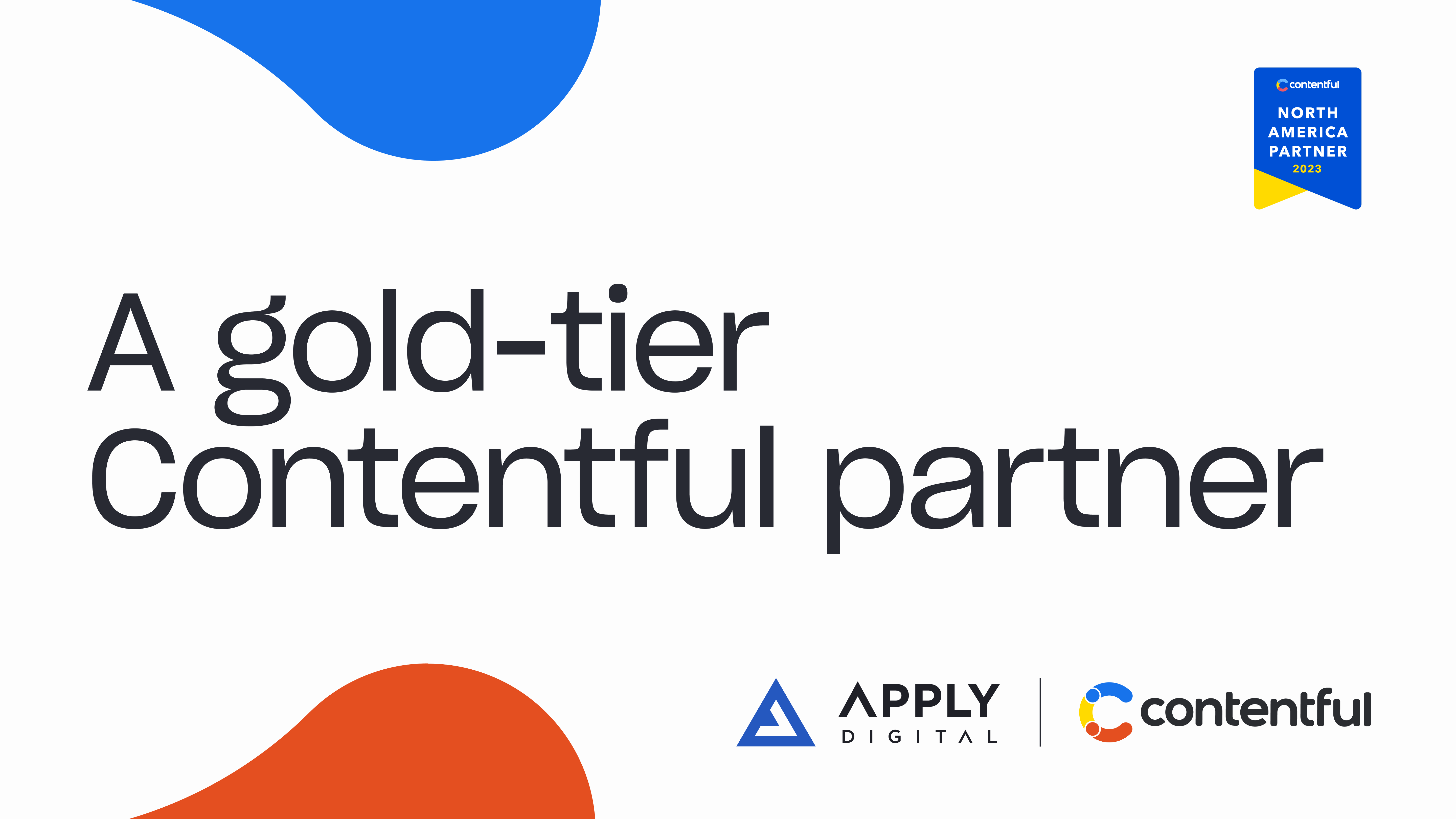 A gold-tier Contentful partner