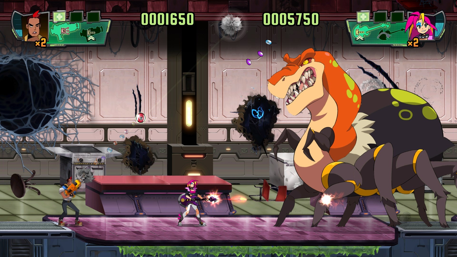 Spidersaurs | WayForward